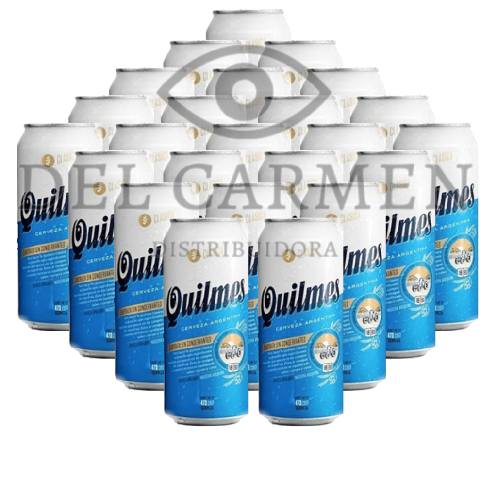 Lata Quilmes Clásica 473ml. x 24 – Distribuidora del Carmen